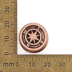 Compass Spacer Beads, Compass Spacer Beads, Compass Charm, Compass ...