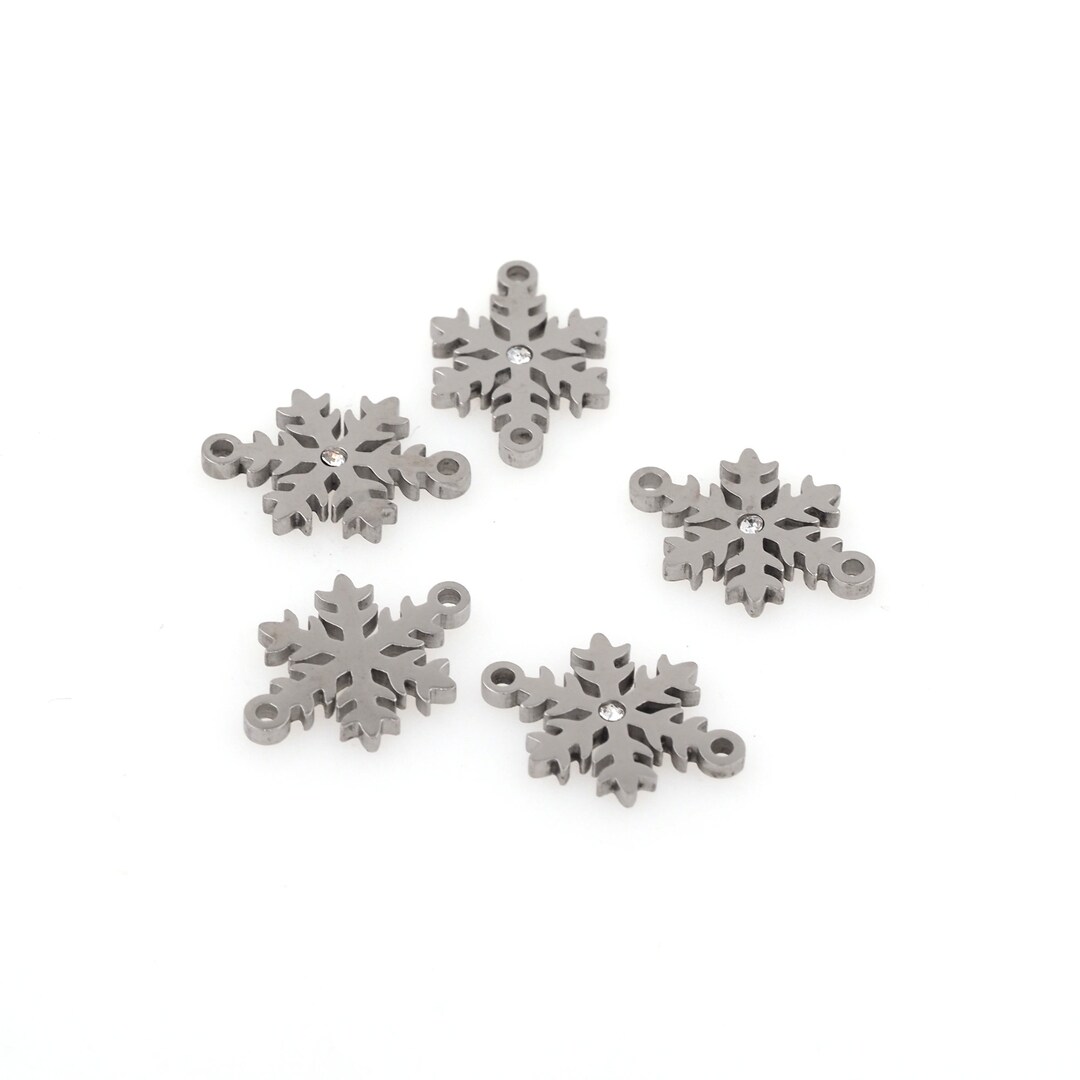 Snowflake Stainless Steel Connector, Plating Snowflake Connector ...