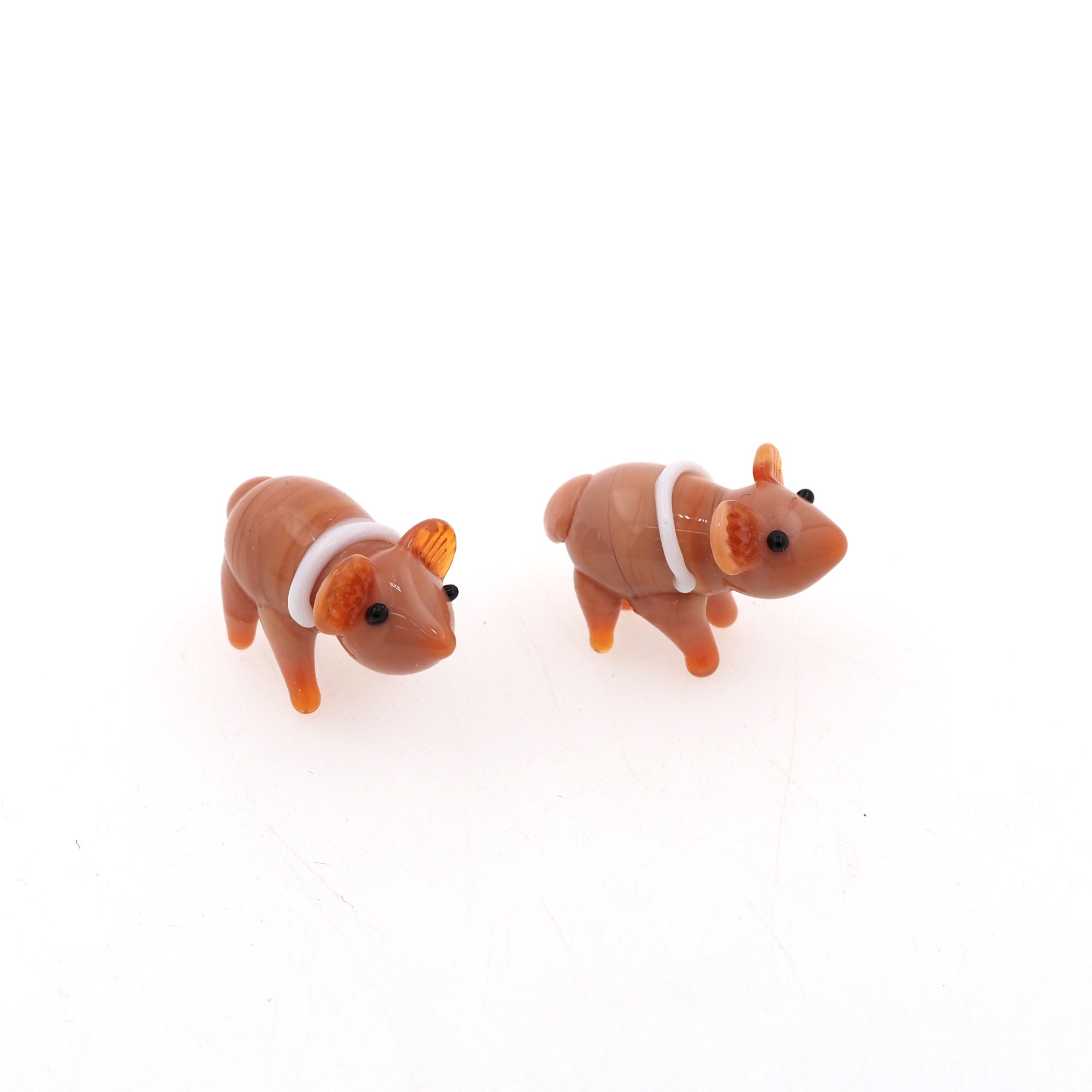 Mole Ornament, Cute Ornament, Mole Glass Ornament, Small Animal ...