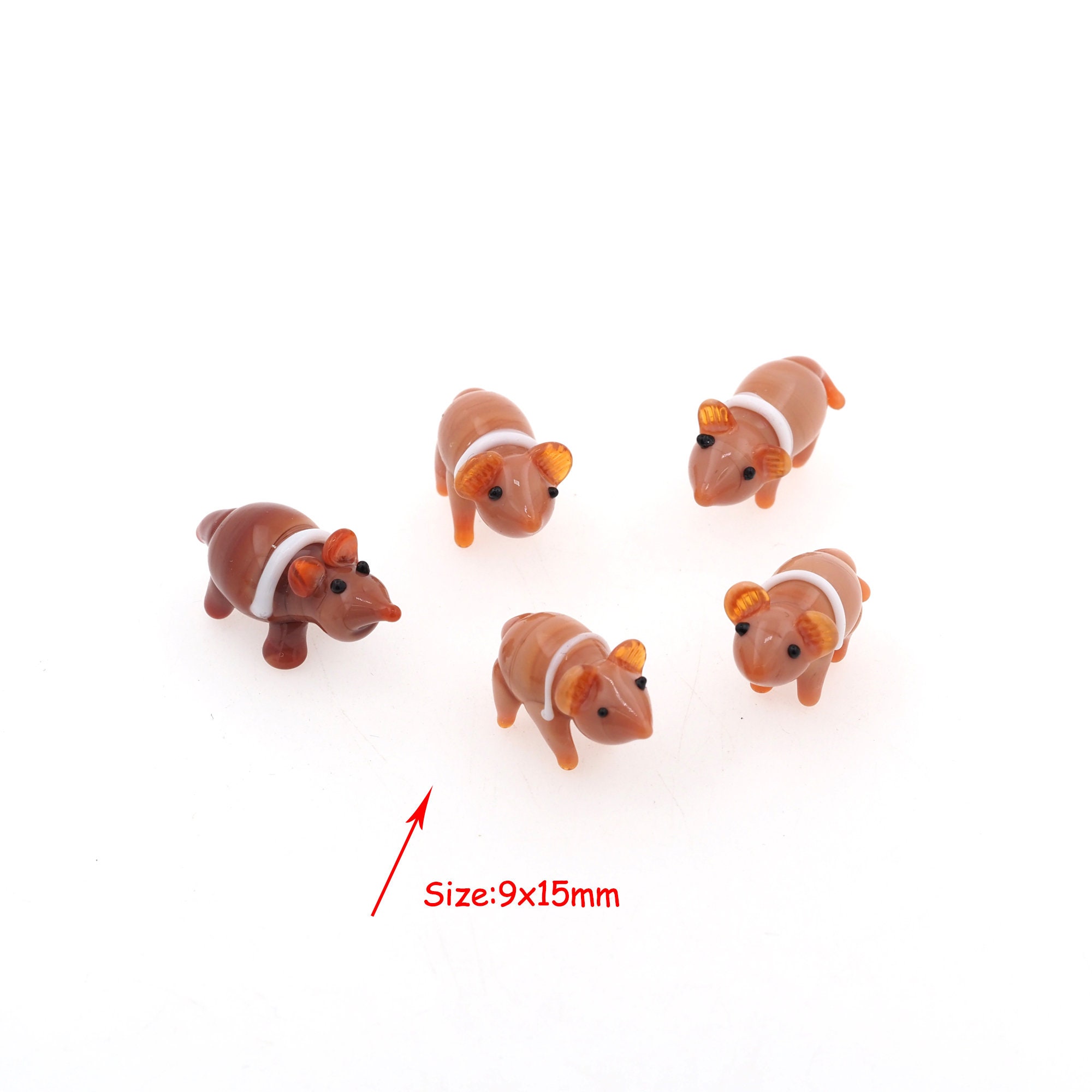 Mole Ornament Cute Ornament Mole Glass Ornament Small - Etsy