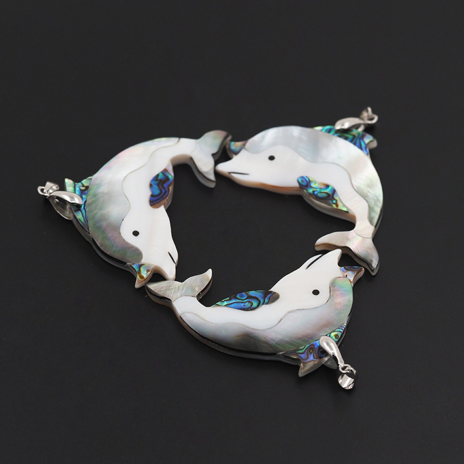 Pendant Abalone Shell White Shell Edge Luxury Pendant Selection, Marine ...