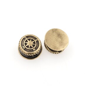 Compass Spacer Beads, Compass Spacer Beads, Compass Charm, Compass ...