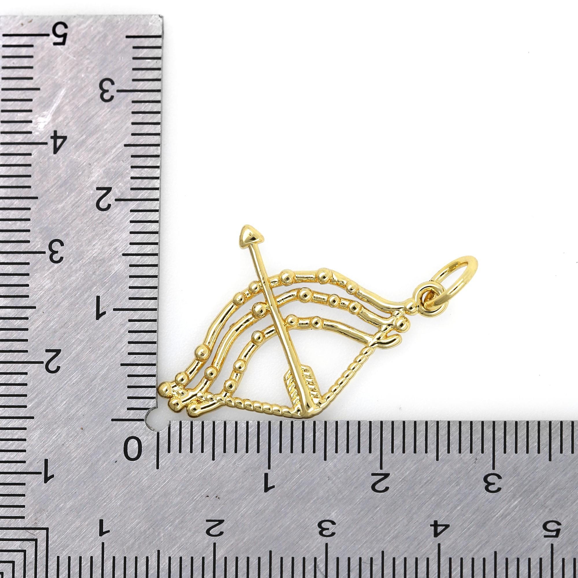 Cupid's Arrow Bow and Arrow Hanging Decorative Pull Bow Jewelry ...