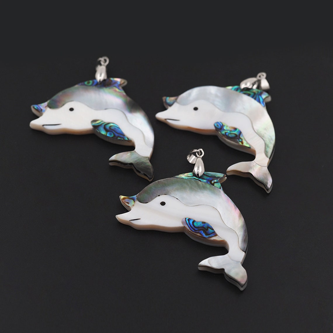 Pendant Abalone Shell White Shell Edge Luxury Pendant Selection, Marine ...