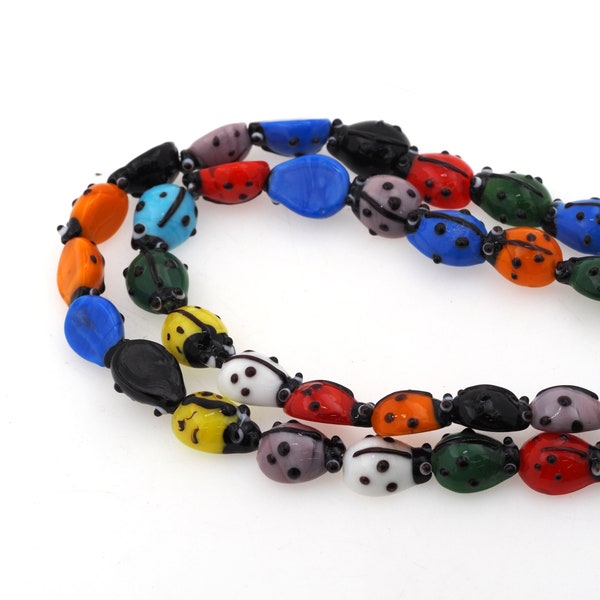 Ladybug Beads - Etsy