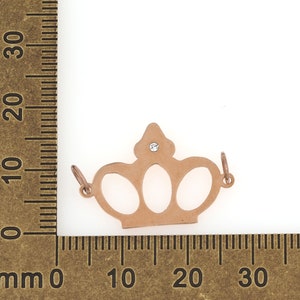Crown Stainless Steel Connector, Crown Connector Decoration, DIY ...