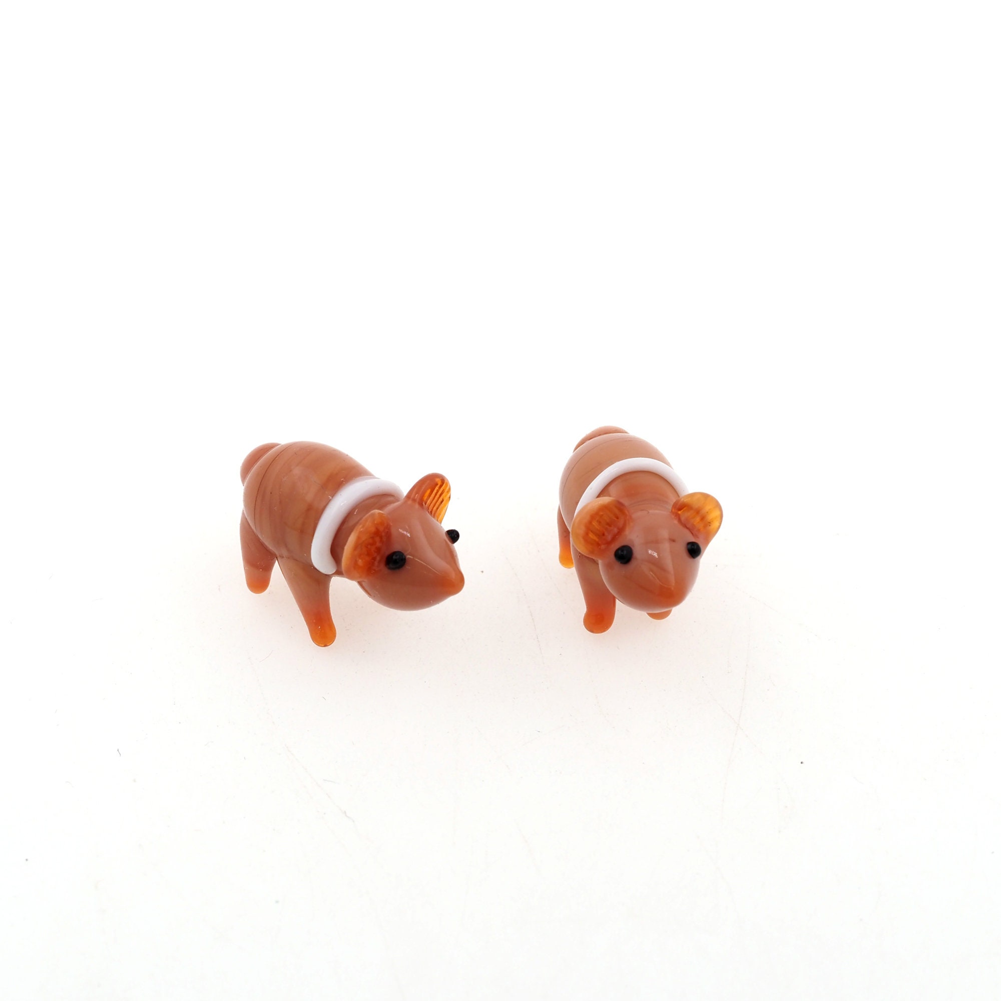 Mole Ornament, Cute Ornament, Mole Glass Ornament, Small Animal ...