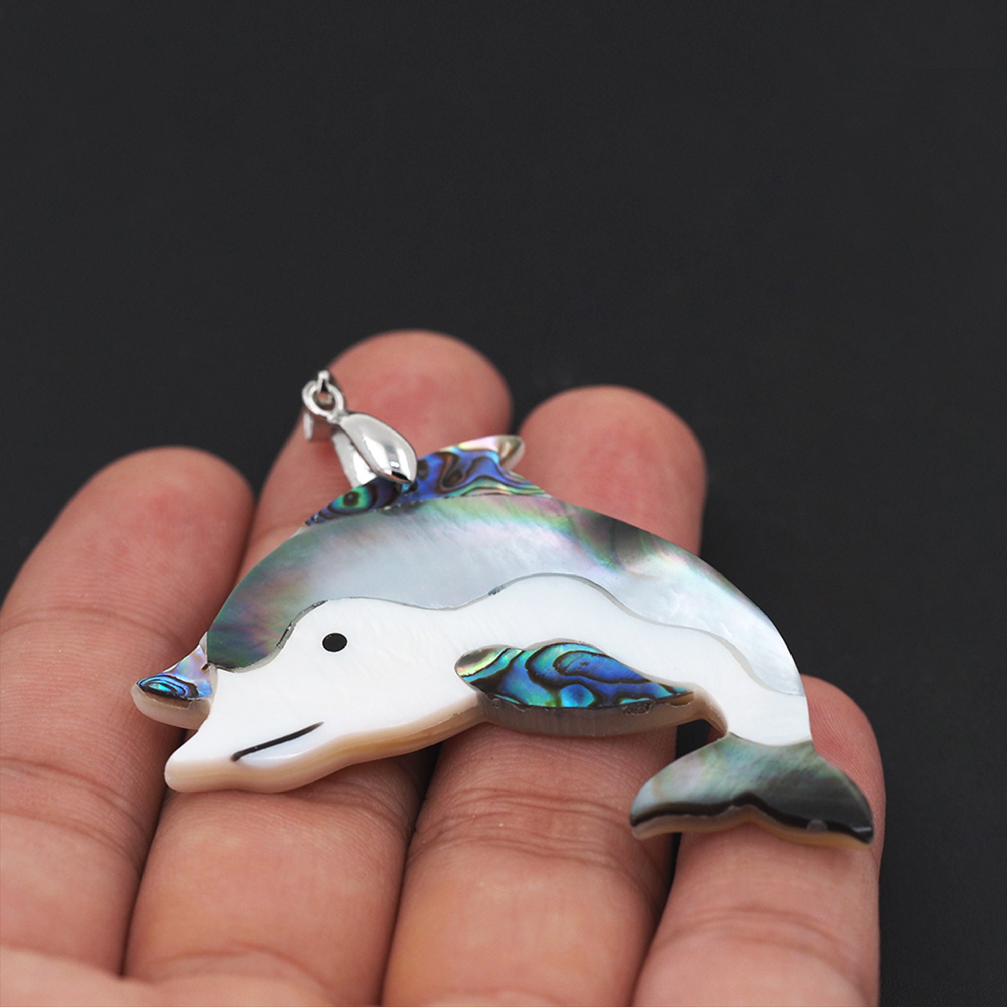 Pendant Abalone Shell White Shell Edge Luxury Pendant Selection, Marine ...