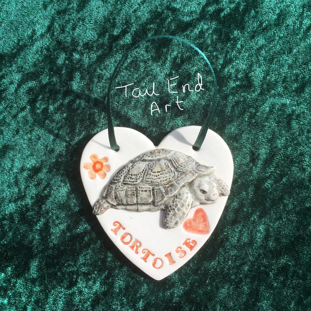 Tortoise Heart Decoration - Etsy