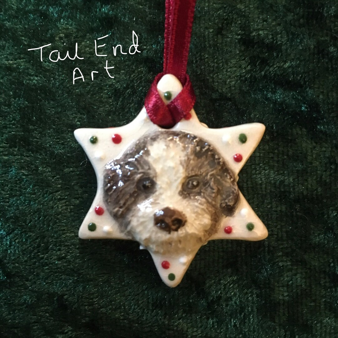 Lagotto Romagnolo Mini Star Christmas Decoration Brown & - Etsy