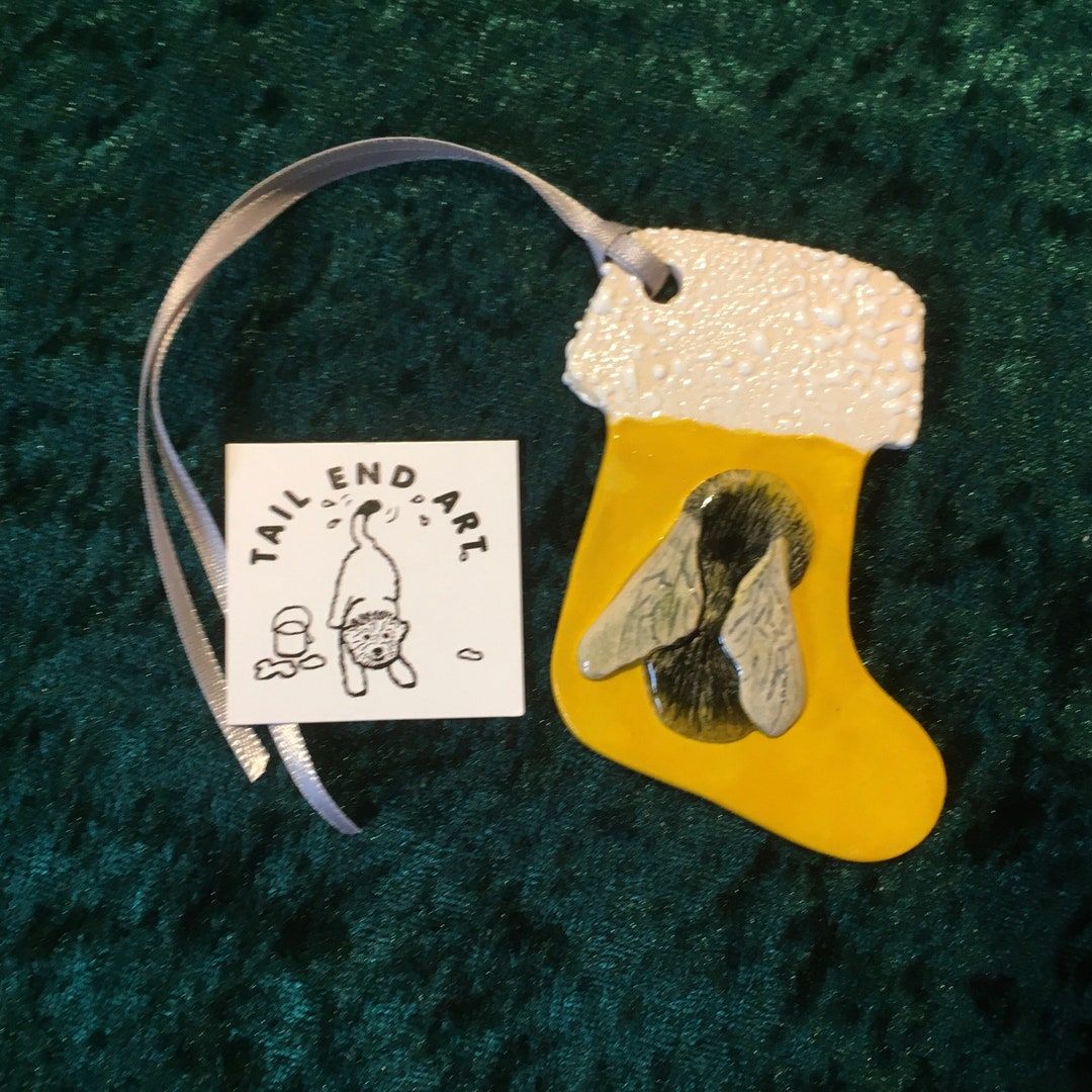 Bumble Bee Christmas Stocking - Etsy