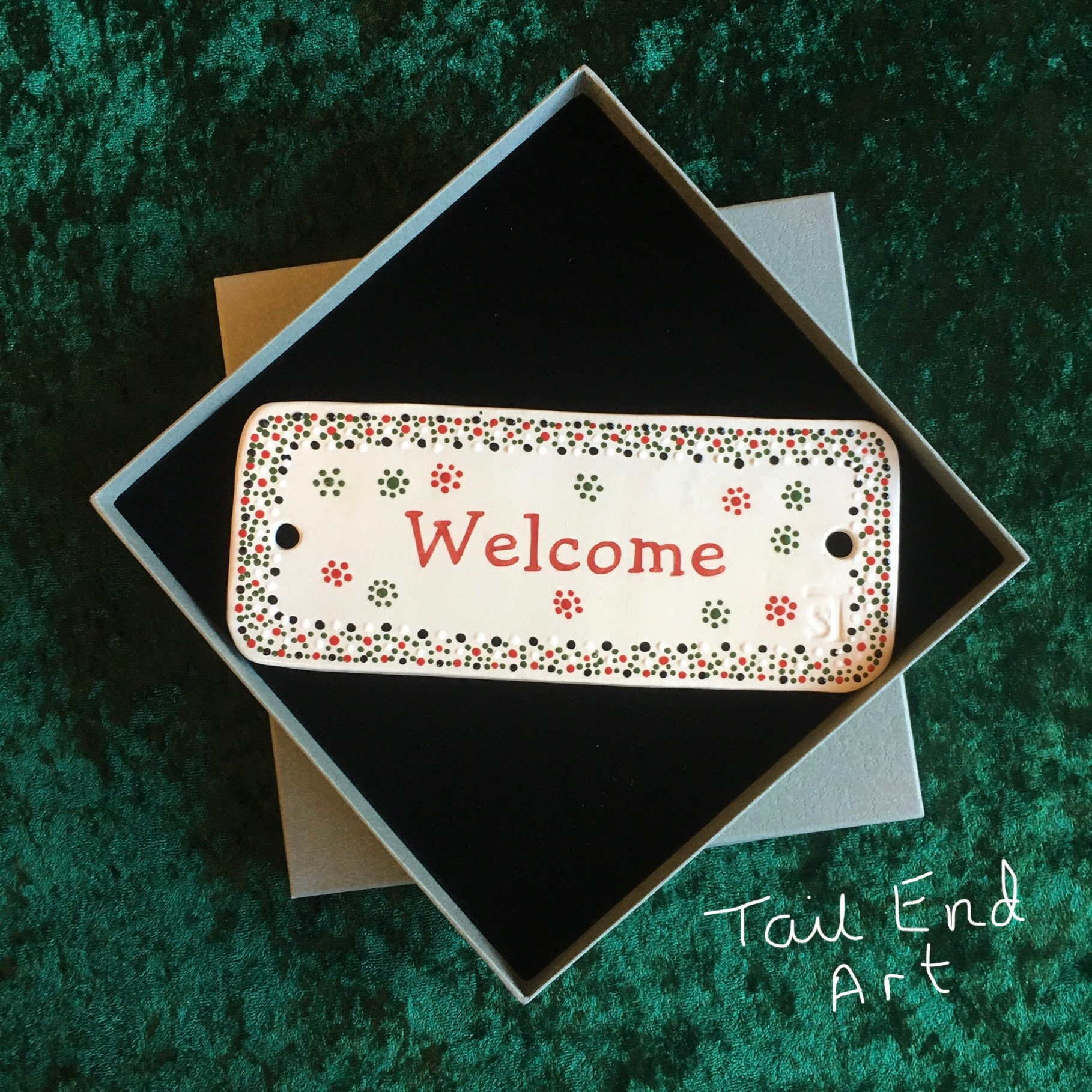 Welcome Rectangular Sign/plaque - Etsy