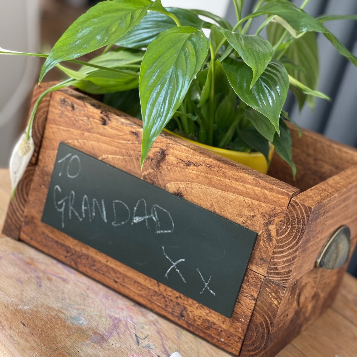 Flower Planter Message Pot - Etsy