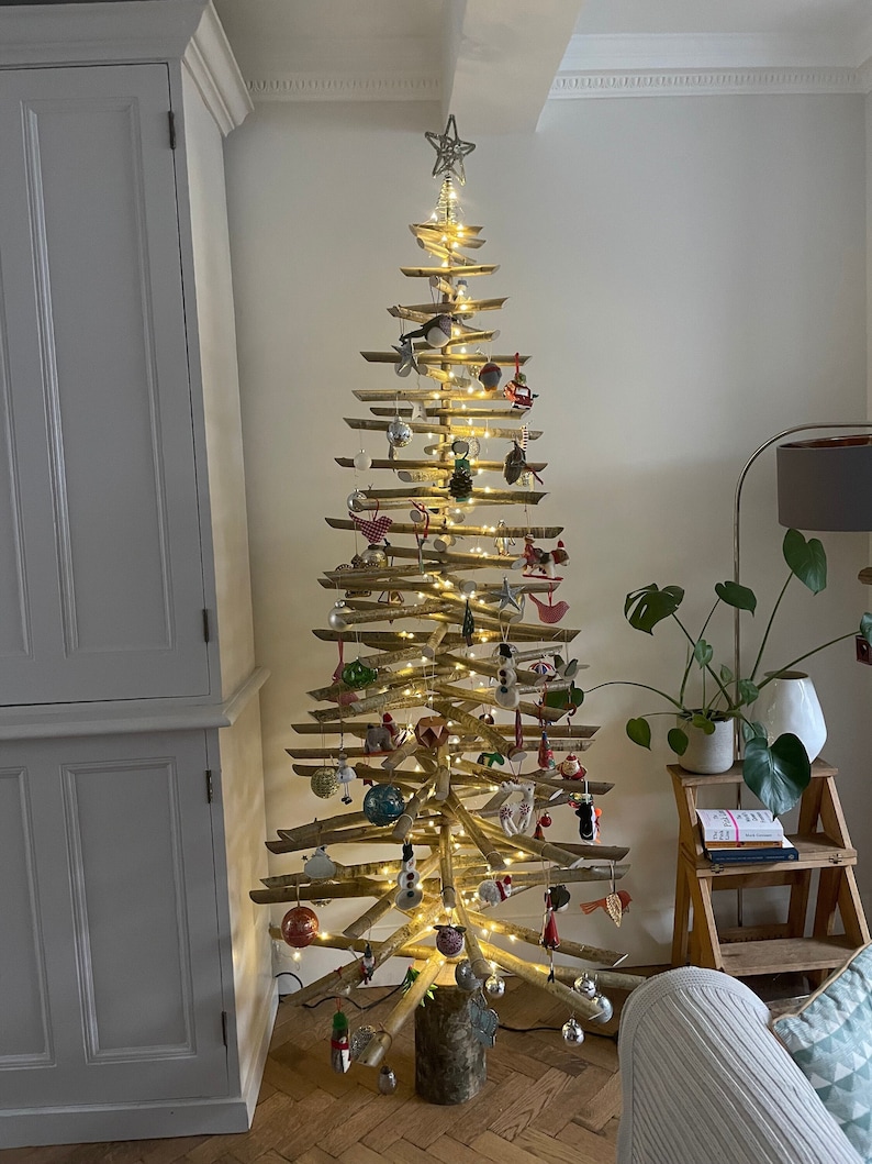 Eco-friendly Wooden Christmas Tree - Etsy