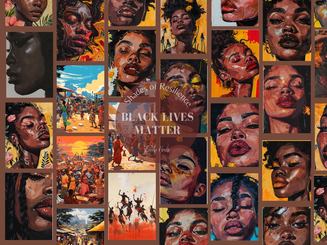 55+ Black Beauty Art Collection: Shades of Resilience – African ...
