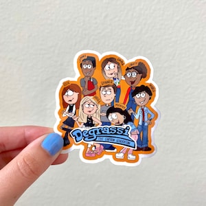 Degrassi Vinyl Sticker - Etsy