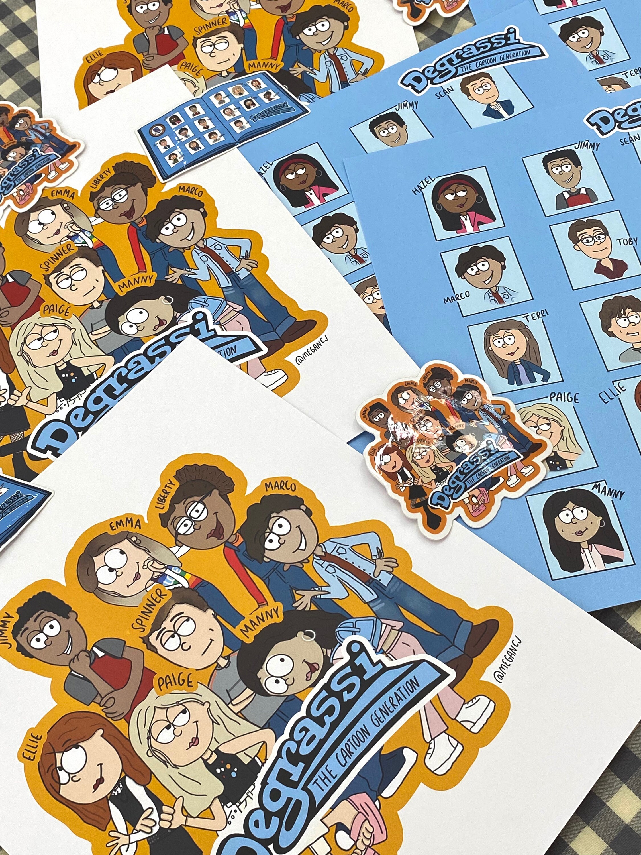 Degrassi Vinyl Sticker - Etsy