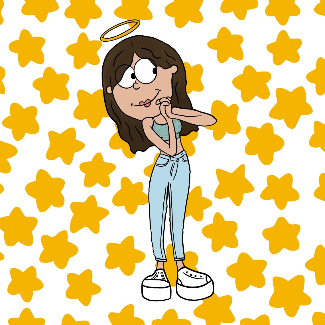 Custom Lizzie Cartoon DIGITAL FILE ONLY | Etsy