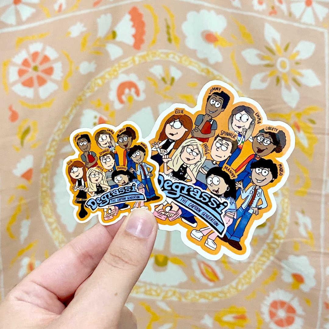 Degrassi Next Generation Vinyl Sticker, Fandom Gift - Etsy