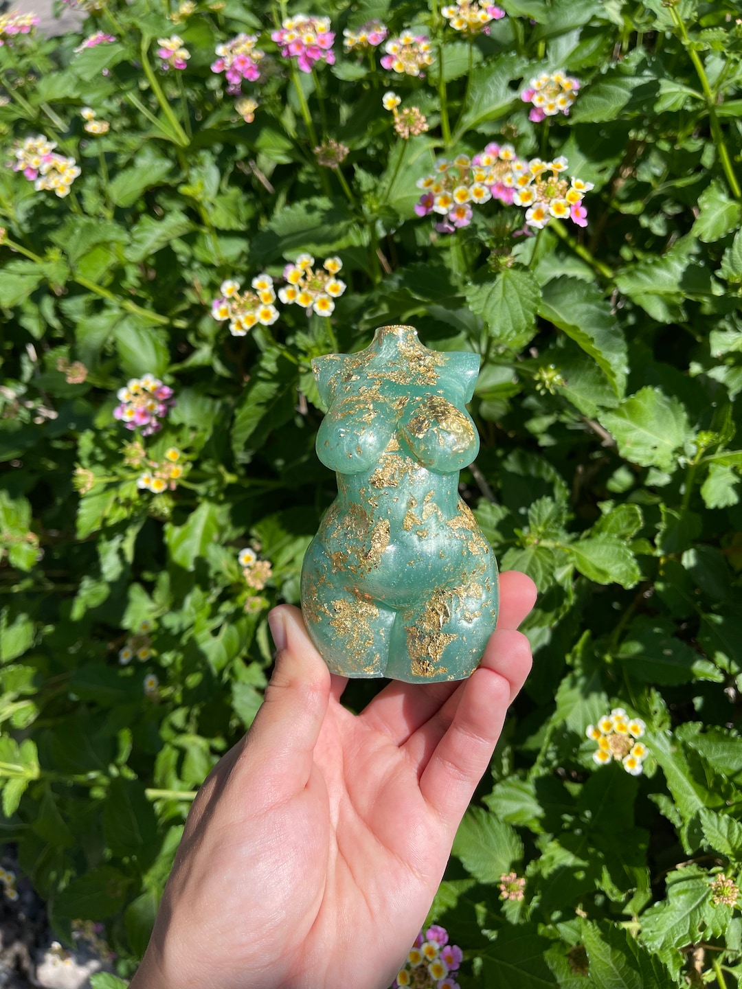 Customizable Handmade Resin Plus Size Goddess Body Figurine- Gaia - Etsy