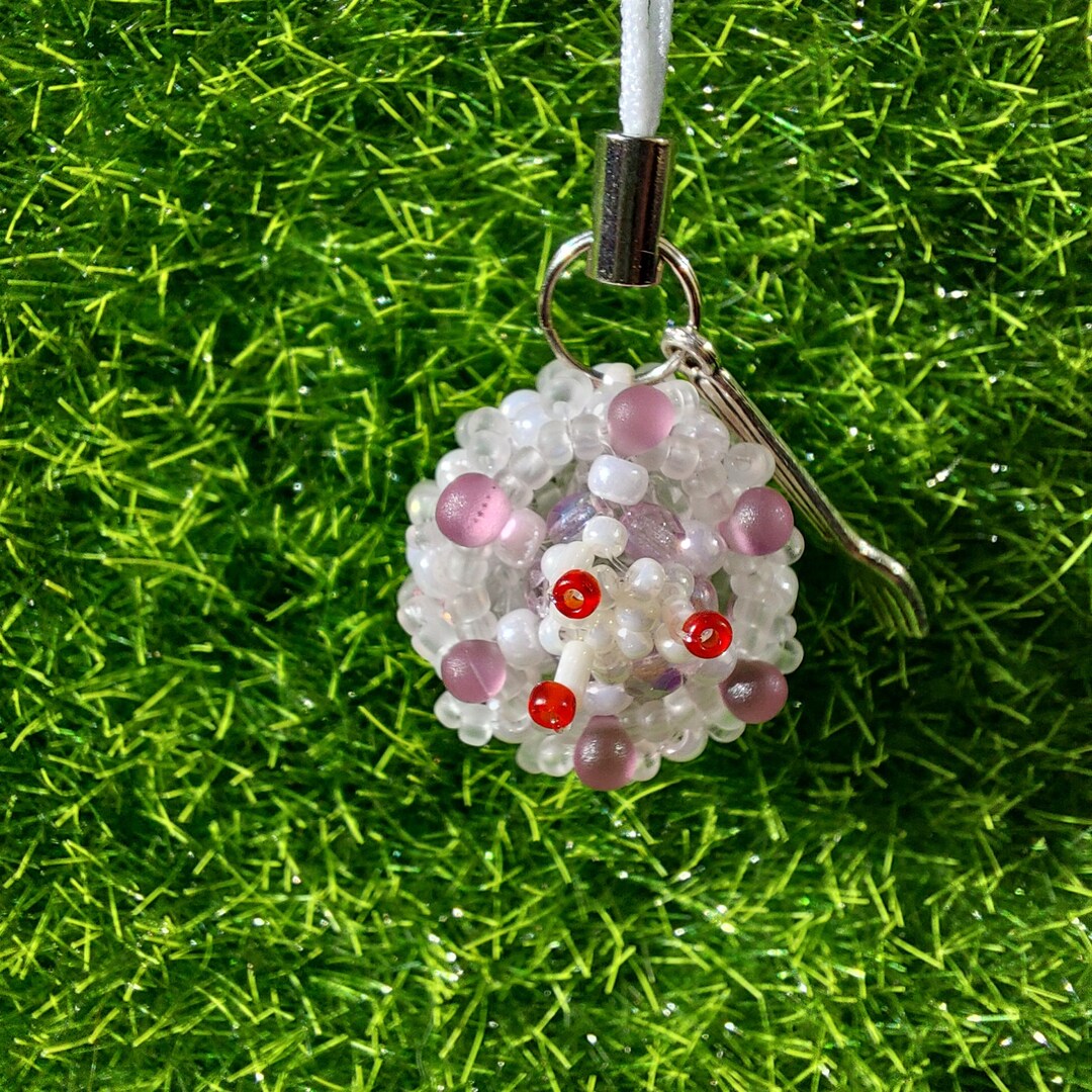 Hand Beaded Cake With Candles - Etsy