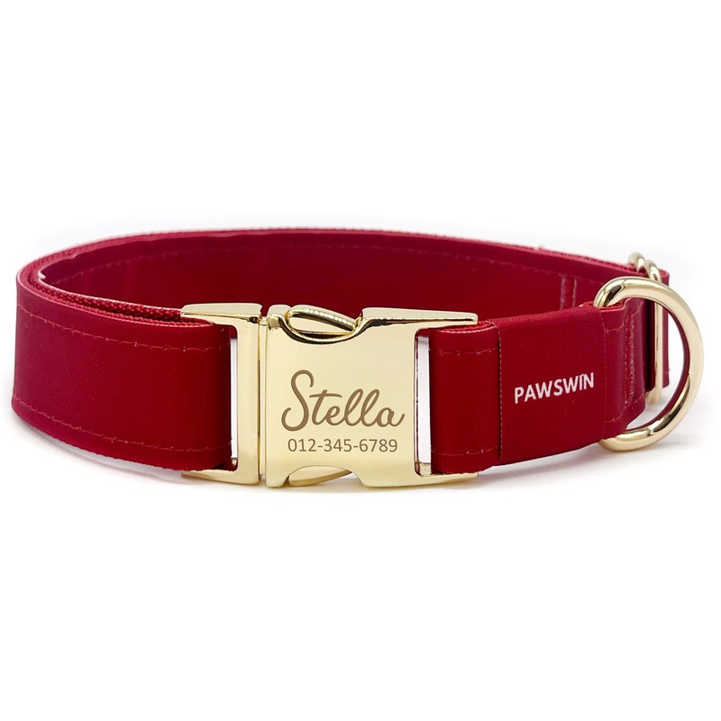 Red Collar - Etsy
