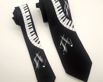 Piano Tie | Etsy