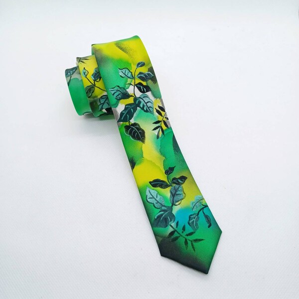 Tropical Necktie - Etsy