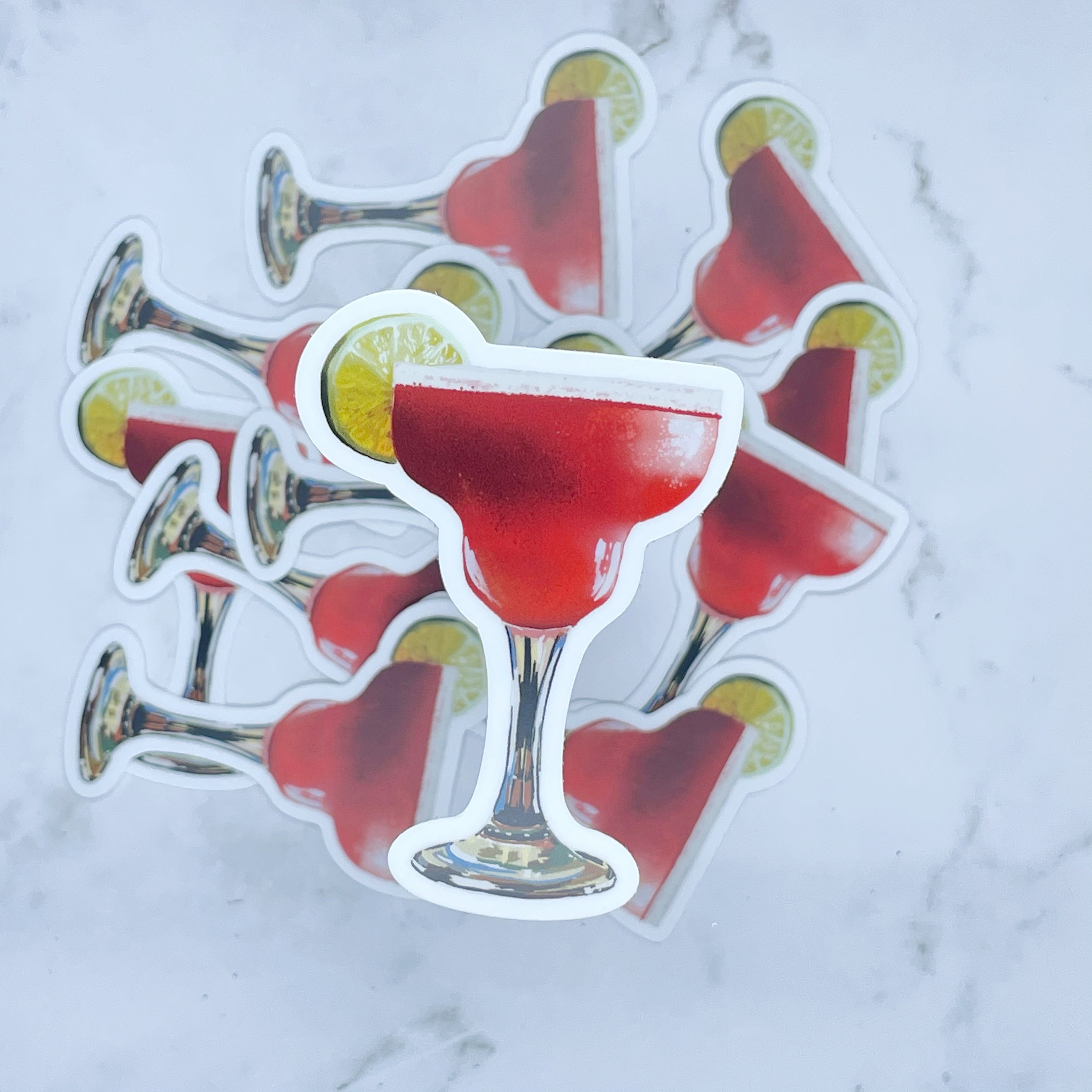 Margarita Sticker 3”x2” — A Calculated Mess