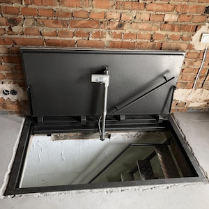 Motorized Floor Hatch Door to Cellar Basement Attic Roof Custom ...