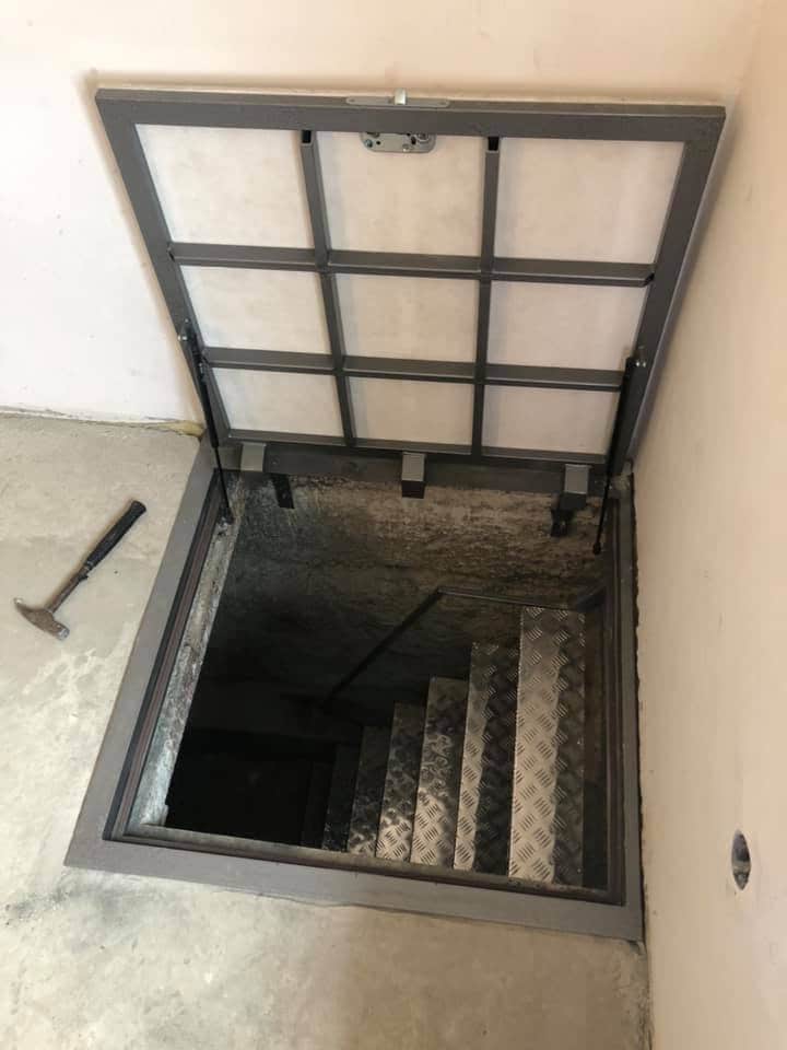 Cellar Access Door Floor Vault Cover Hidden Basement Trapdoor Utility ...