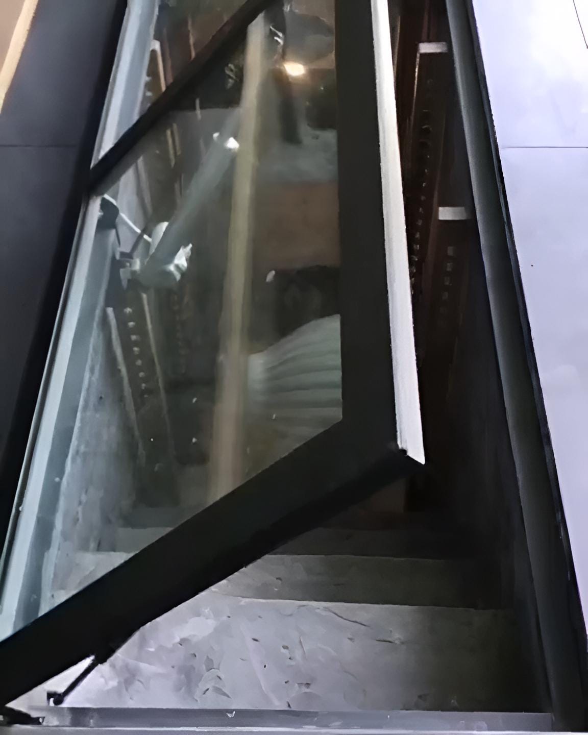 Glass Access Panel Custom Floor Hatch Door Basement or Cellar Entryway ...