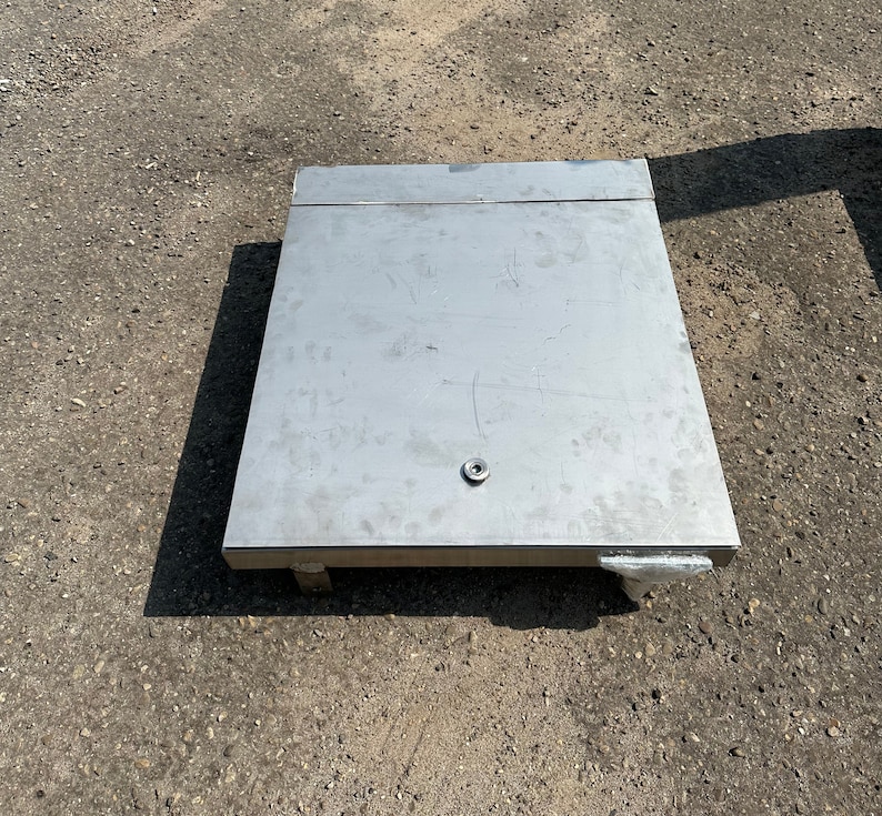 Stainless Hatch System for Cellar or Basement Utility Floor Trap Door ...
