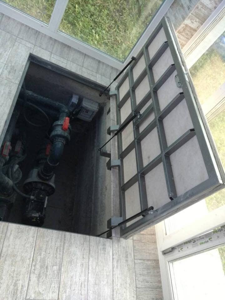 Floor Utility Hatch for Cellar and Basement Roof and Attic Access Panel ...