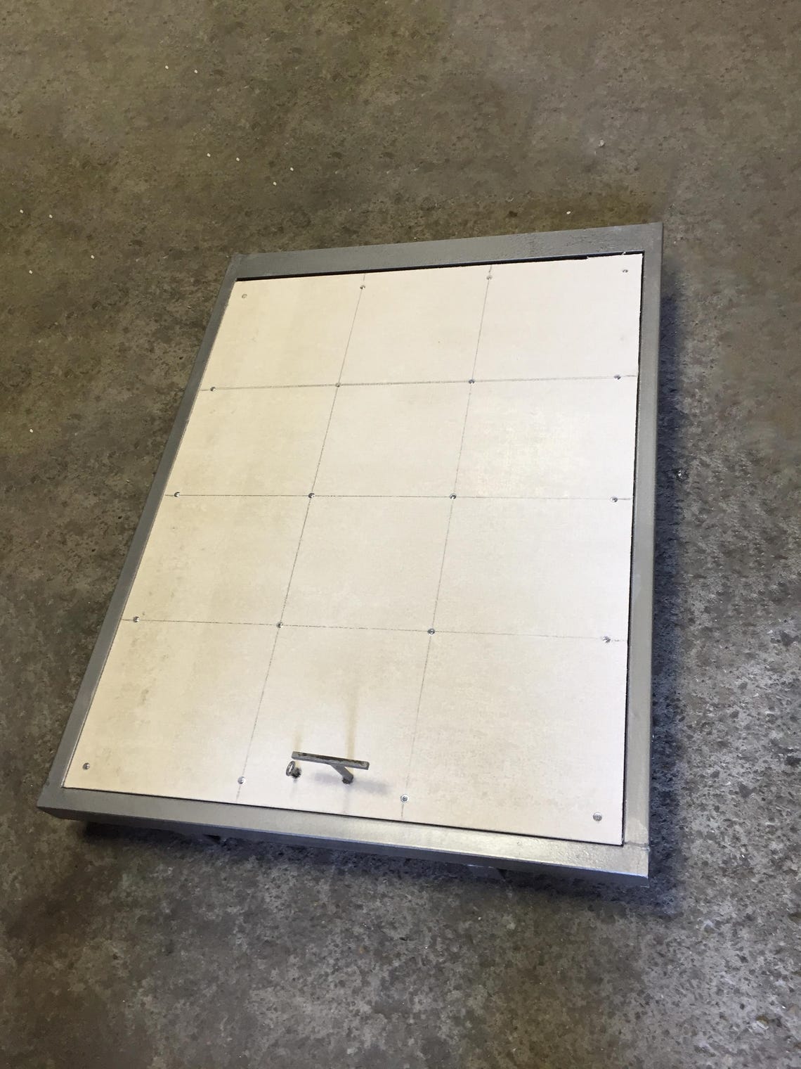 Custom Metal Trapdoor for Cellar and Basement Cover Hidden Floor Hatch ...