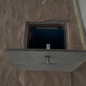 Stainless Hatch System for Cellar or Basement Utility Floor Trap Door ...