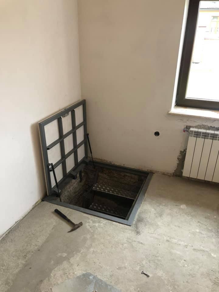 Cellar Access Door Floor Vault Cover Hidden Basement Trapdoor Utility ...