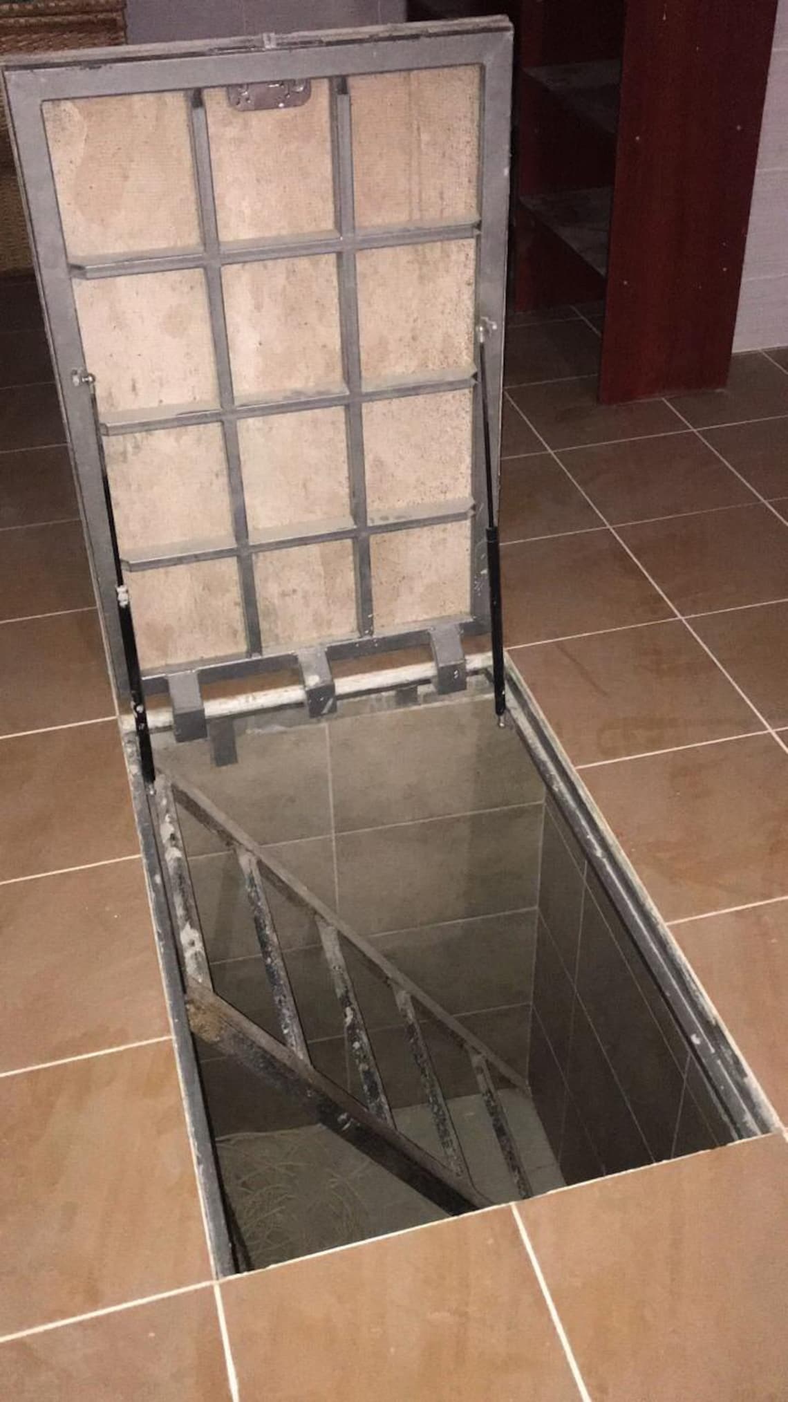 Custom Metal Trapdoor for Cellar and Basement Cover Hidden Floor Hatch ...