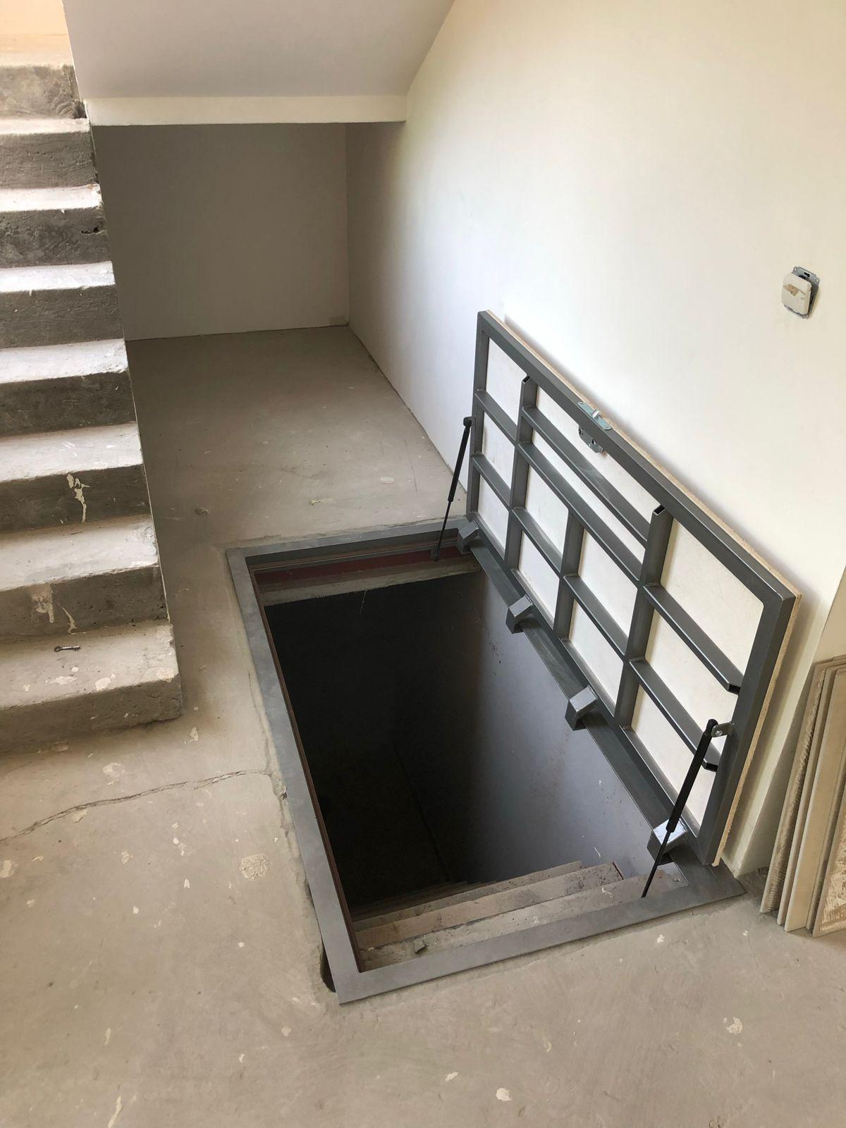 Custom Hatch Door for Concrete Floor Hidden Basement Entryway Metal ...