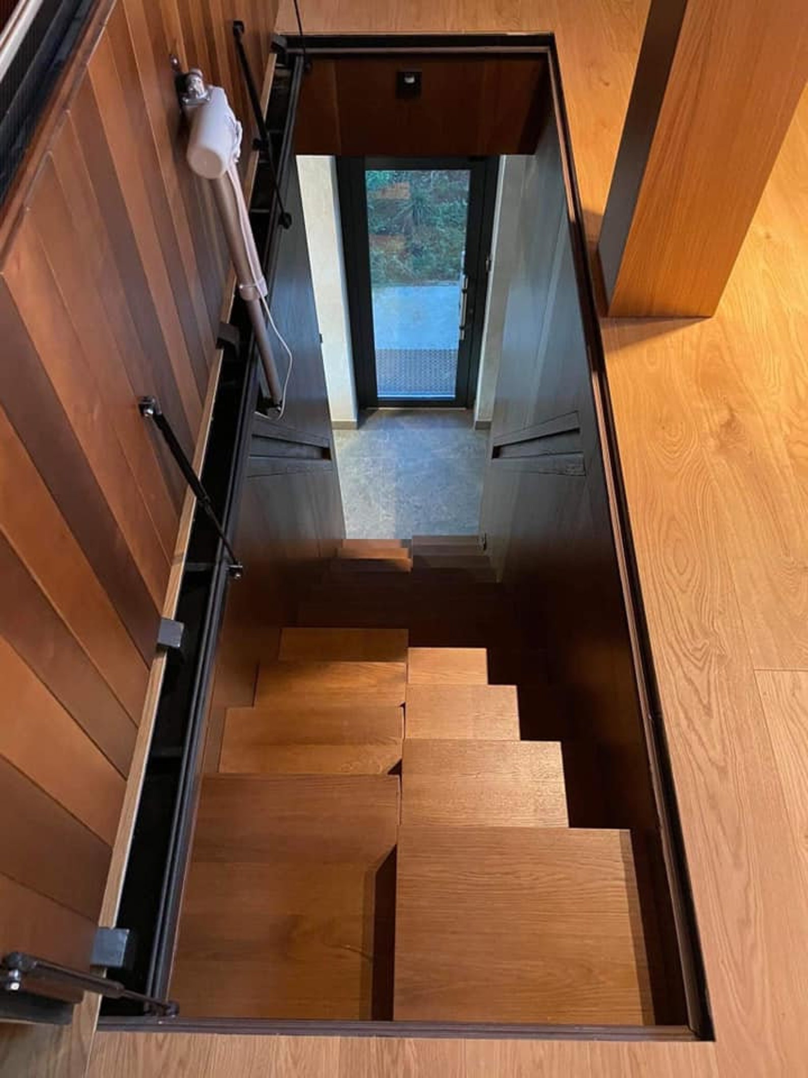 Electric Driven Access Panel for Attic or Roof Basement and Cellar ...