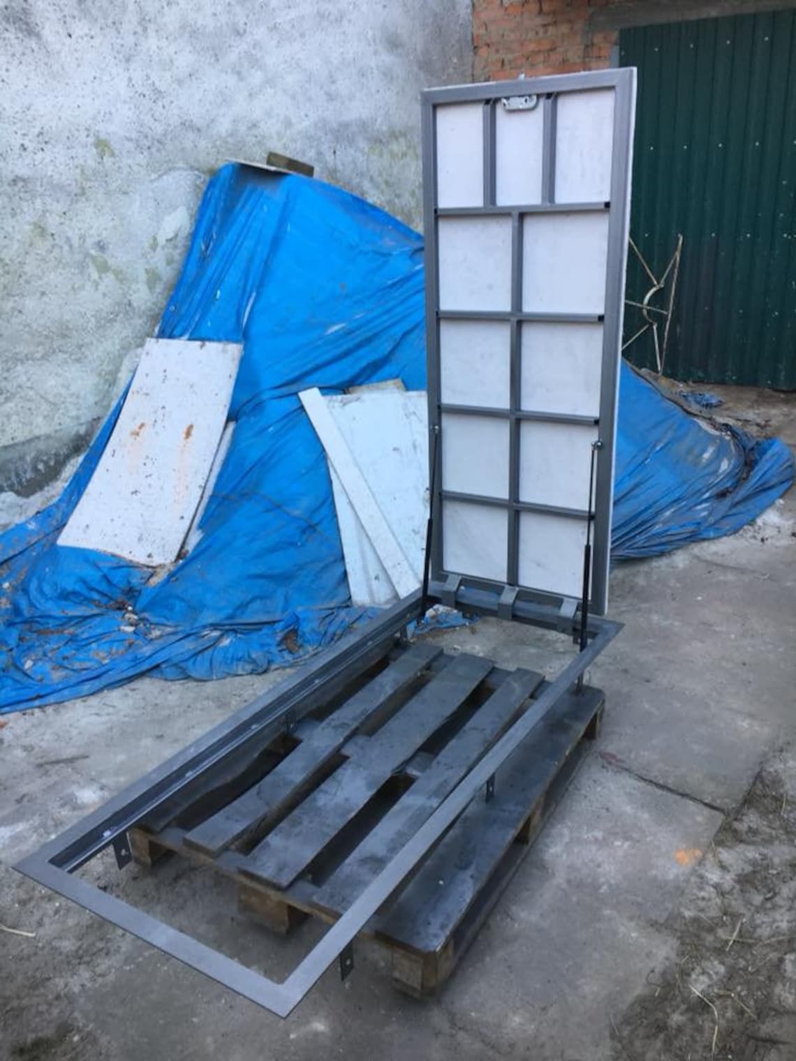 Custom Cellar Access Door Invisible Hatch Door for Attic and Roof ...