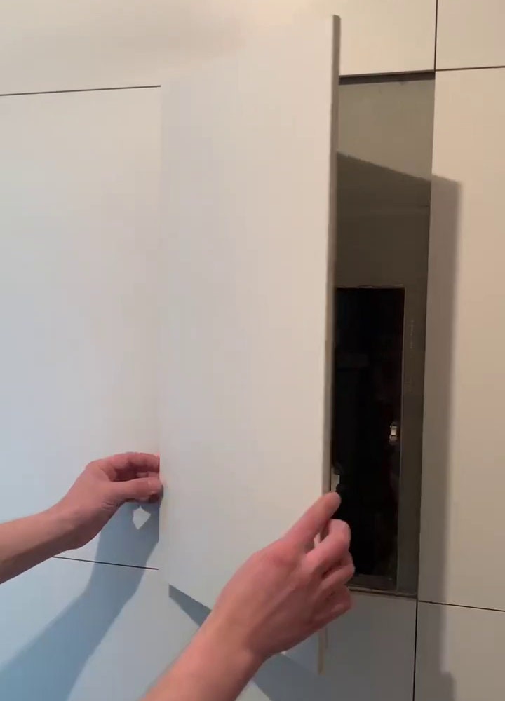 Ceramic Tile Access Panel for Bathroom or Shower Utility Hatch Door for ...