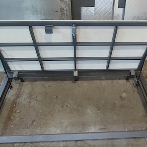 Steel Grate Hatch Door to Cellar Basement Technical Floor Access Panel ...