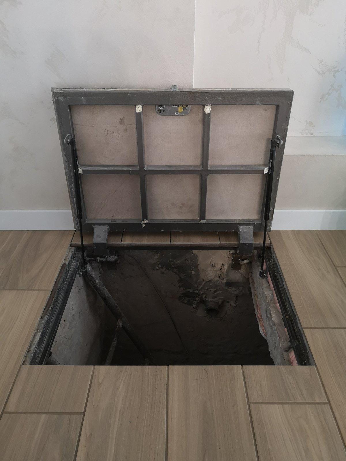 Invisible Floor Hatch Door Cellar or Basement Access Panel Custom ...