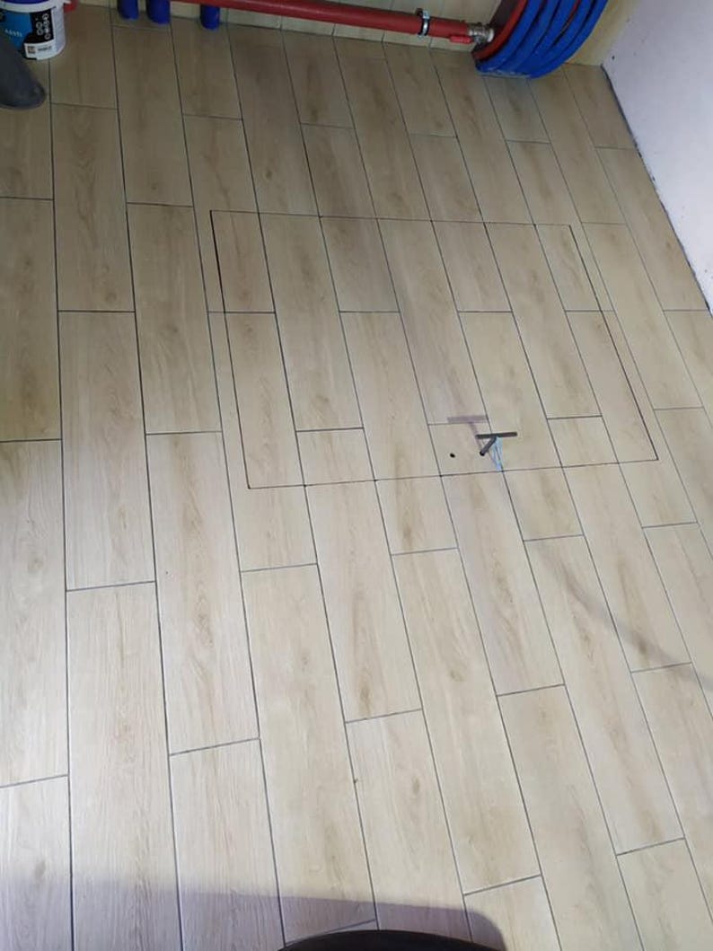 Custom Hatch Door for Ceramic Tiles and Laminate Floor Hidden Flush ...