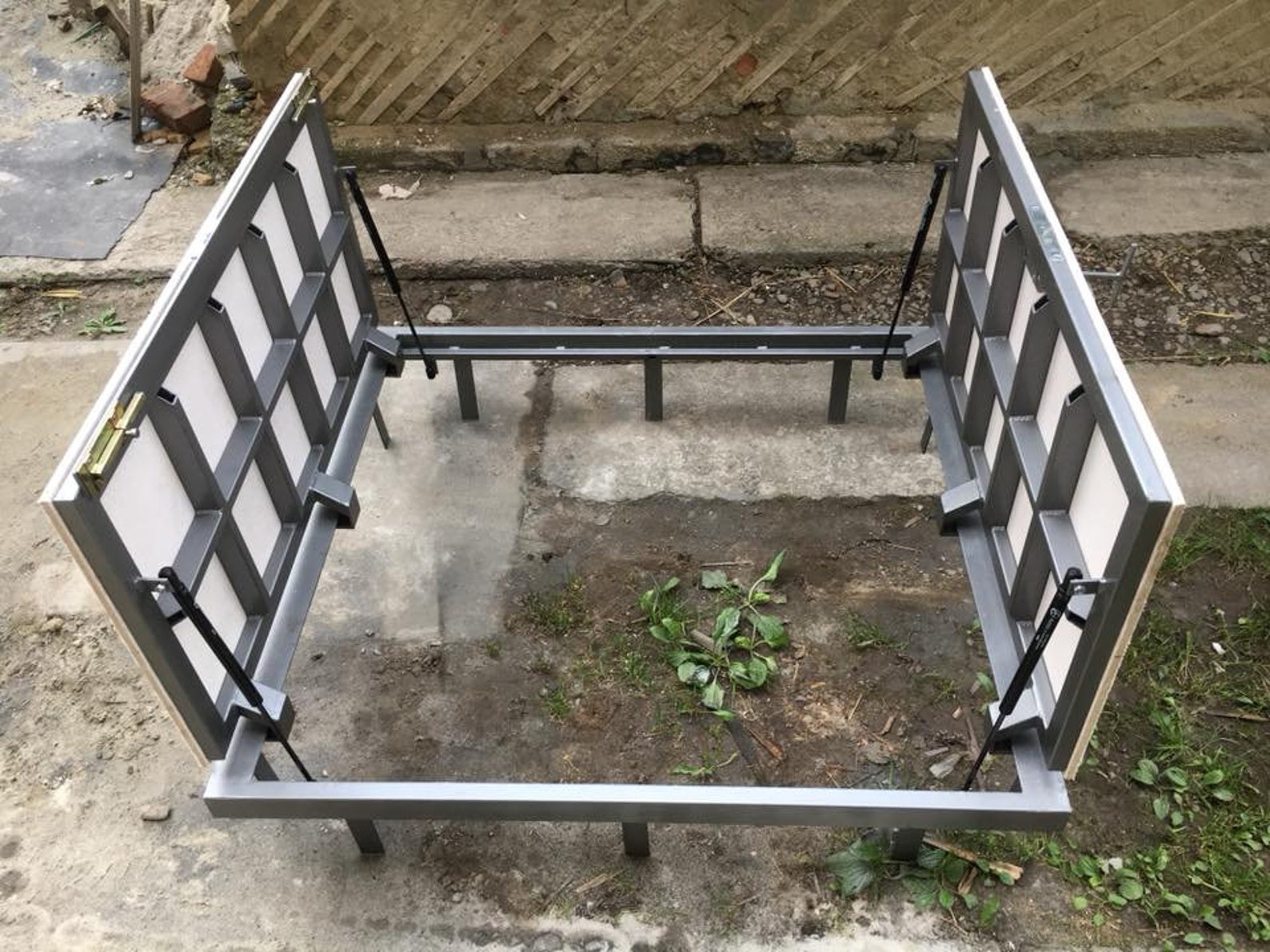 Double Leaf Door for Cellar and Basement Access Floor and Attic Hatch ...