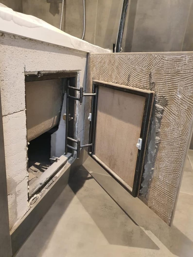 Push-to-open Access Panel for Bathtub or Bathroom Wall Inspection ...