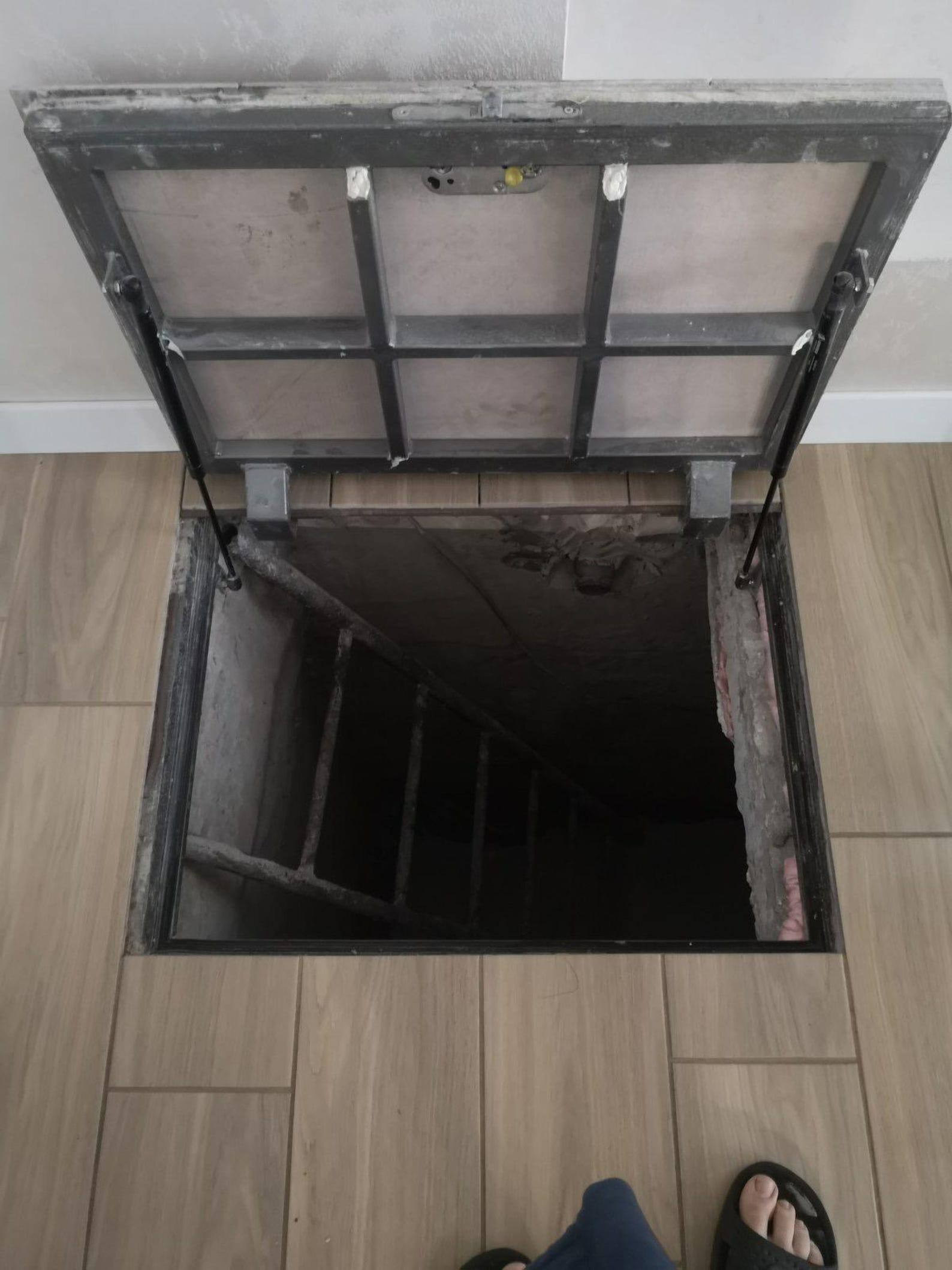 Custom Hatch Door for Easy Cellar and Basement Access Invisible Floor ...