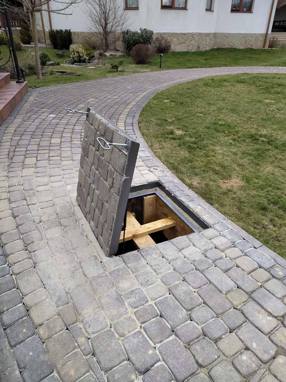 Hidden Pavement Stones Hatch Door Outdoor Floor Access Panel Custom ...