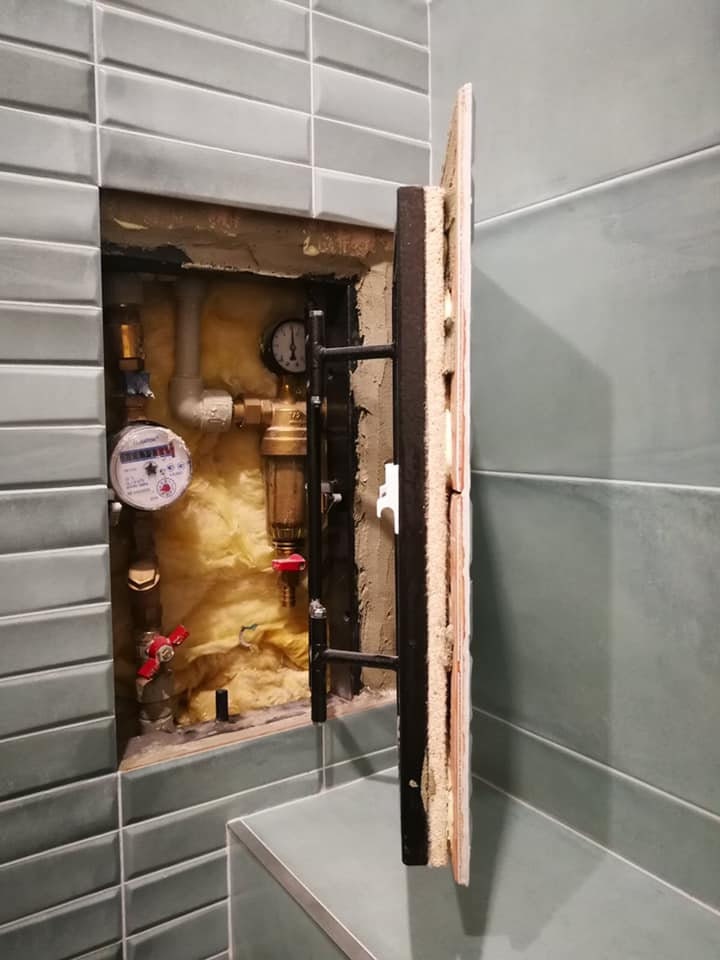 Wall Access Panel for Bathroom Shower Metal Inspection Hatch Door ...